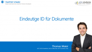 Eindeutige ID für Dokumente - Dokument-ID - SharePoint-Schwabe - Thomas ...